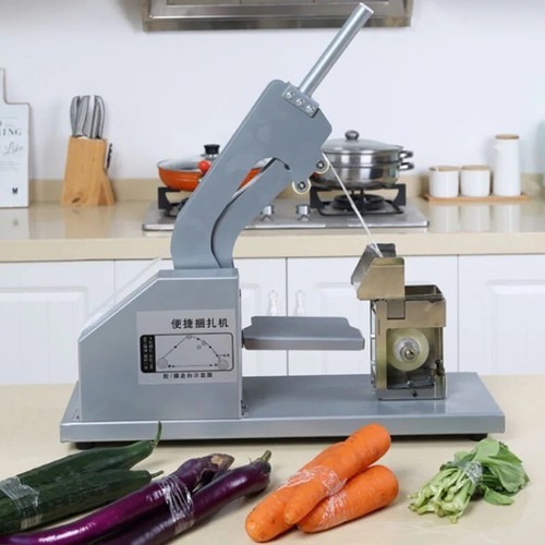Portable Vegetables Strapping Machine Binding Packaging Semi-Automatic ...