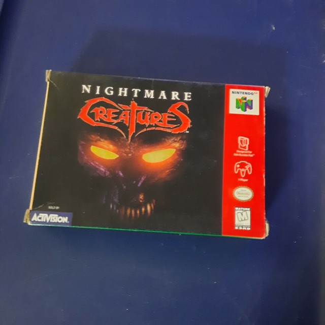 Nightmare Creatures (Nintendo 64, 1998) for sale online | eBay