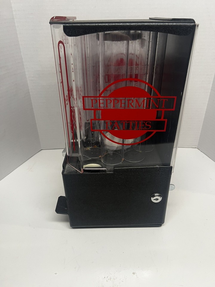 Vintage Peppermint Patty Coin-Op Dispenser Vending Machine Patties | eBay