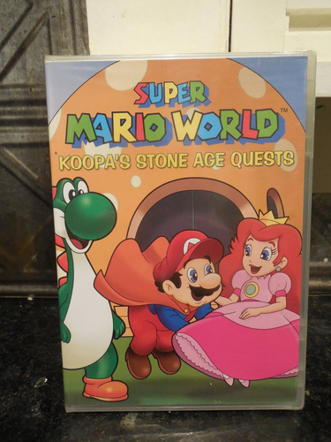 SUPER MARIO WORLD: Koopas Stone Age Quests Children's Cartoon DVD **NEW ...