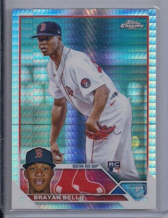 2023 Topps Chrome Prism Refractor Brayan Bello RC | eBay