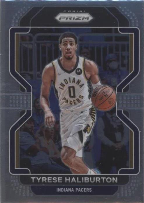 2021-22 Panini Chronicles - Prizm Update Tyrese Haliburton #605 for ...