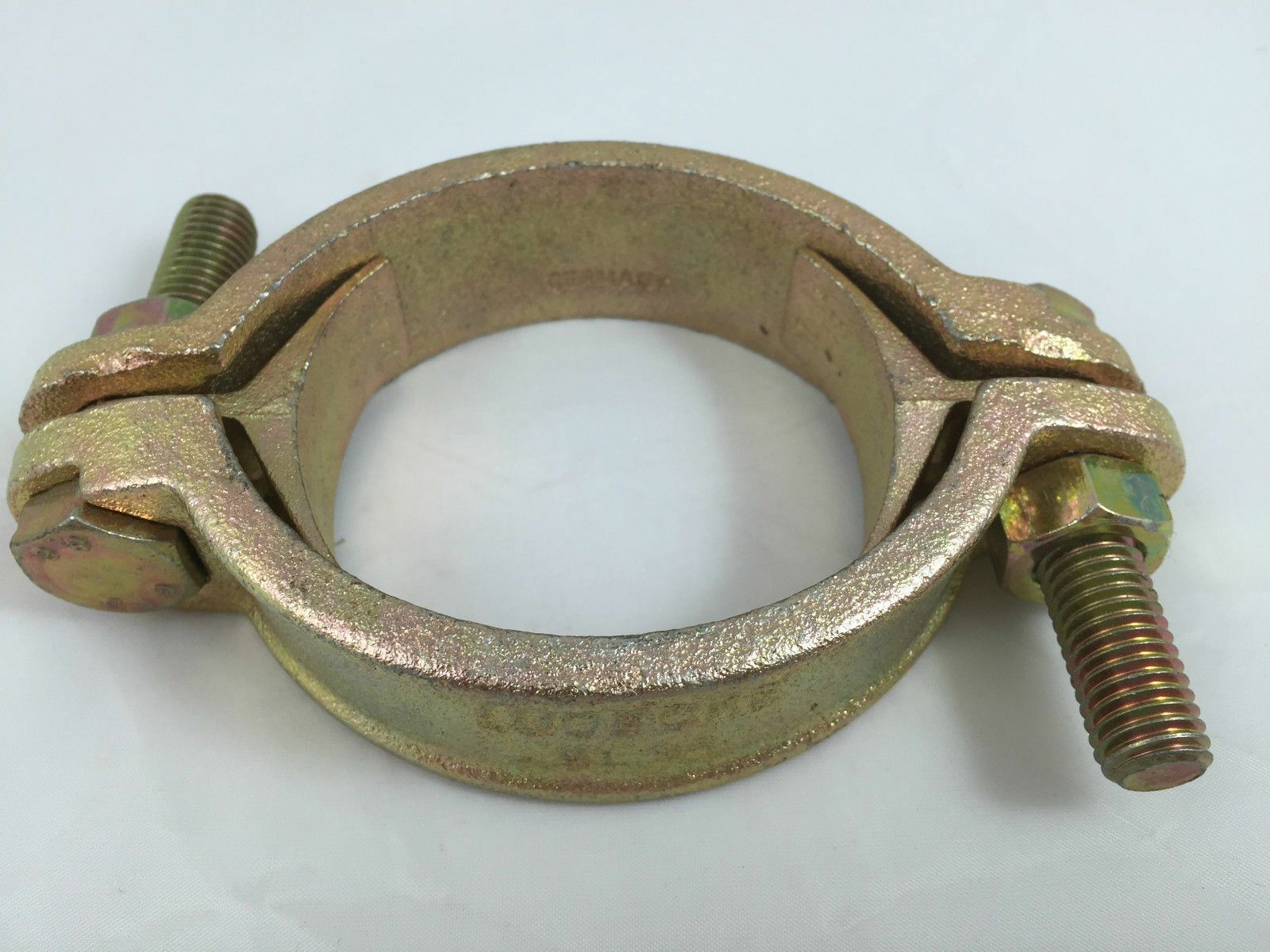 Ludecke SL94 Hose Clamp Double 2 Bolt 77mm 94mm Grip Saddle Cast Iron ...