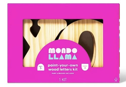 Painting Craft Kit 4pk Paint-Your-Own XOXO Wood Letters Kit - Mondo ...