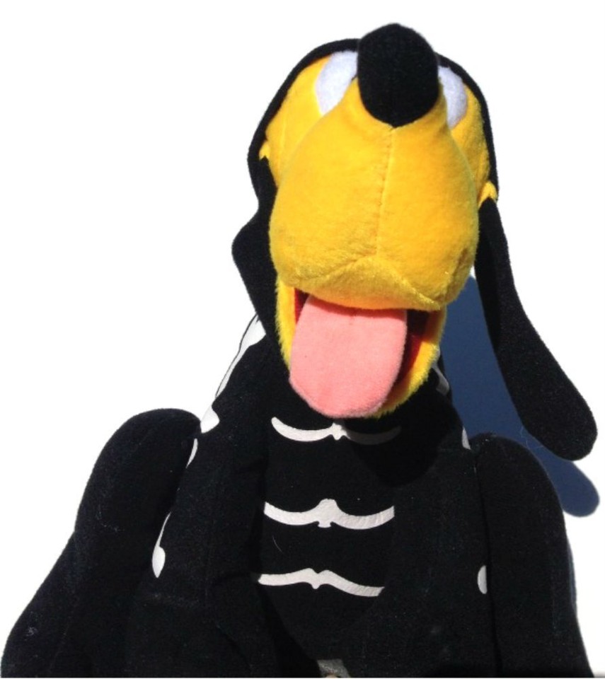 Dancing Pluto Skeleton Plush | eBay