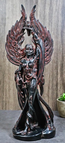 Celtic War Goddess Morrigan Phantom Queen Statue Triple Goddess ...