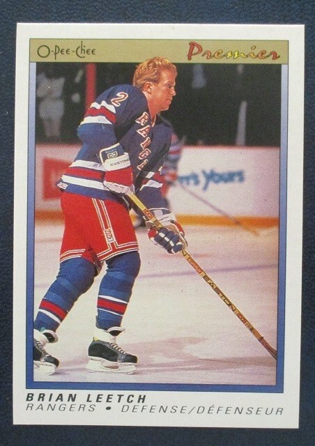 1990-91 O-Pee-Chee Premier - #61 Brian Leetch for sale online | eBay
