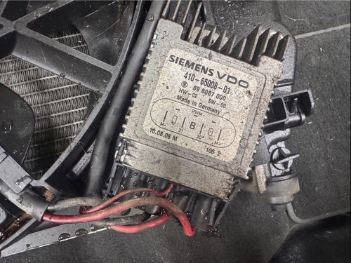 05-13 M/T CORVETTE C6 OEM RADIATOR COOLING FAN W/ MODULE ASSEMBLY USED ...