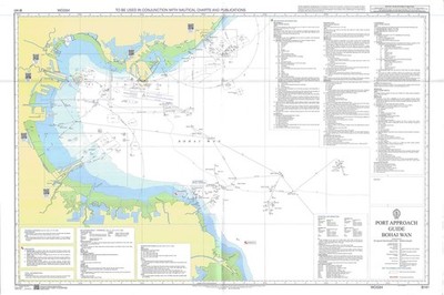 8141 Port Approach Guide Bohai Wan Chart Map Maritime Marine Nautical ...