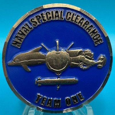 USN U.S. Navy Naval Special Clearance Team One Submarine Diver ...