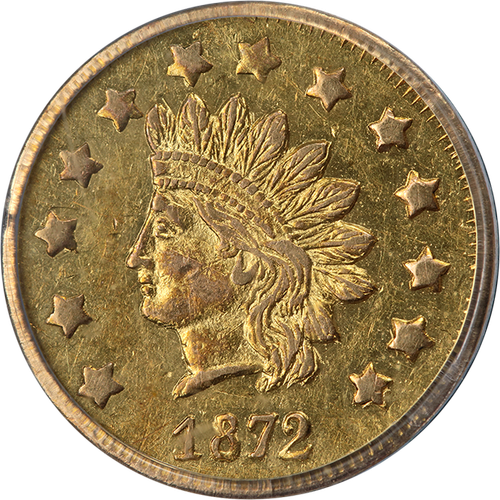 1872 California Gold $1 BG-1207 PCGS AU53 OGH Great Eye Appeal | eBay