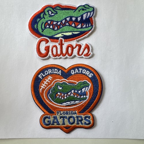 (2) UF Florida Gators Vintage Embroidered Iron On Patches Patch Lot 3 ...