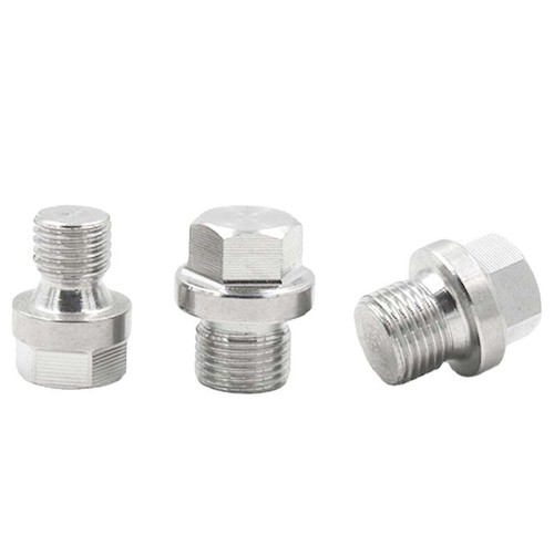 M8-M36 Metric Male 304 Stainless Countersunk Plug With Flange Hex Head ...