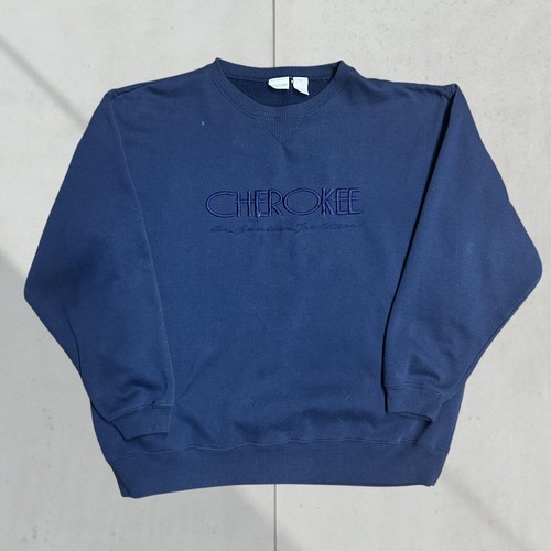Blue Cherokee Sweatshirt Xl Embroidered | eBay