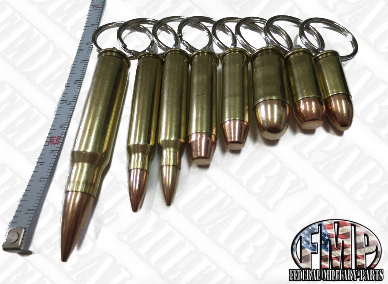 50 Caliber BMG Browning Machine Gun Bullet Keychain- Non-Functional | eBay