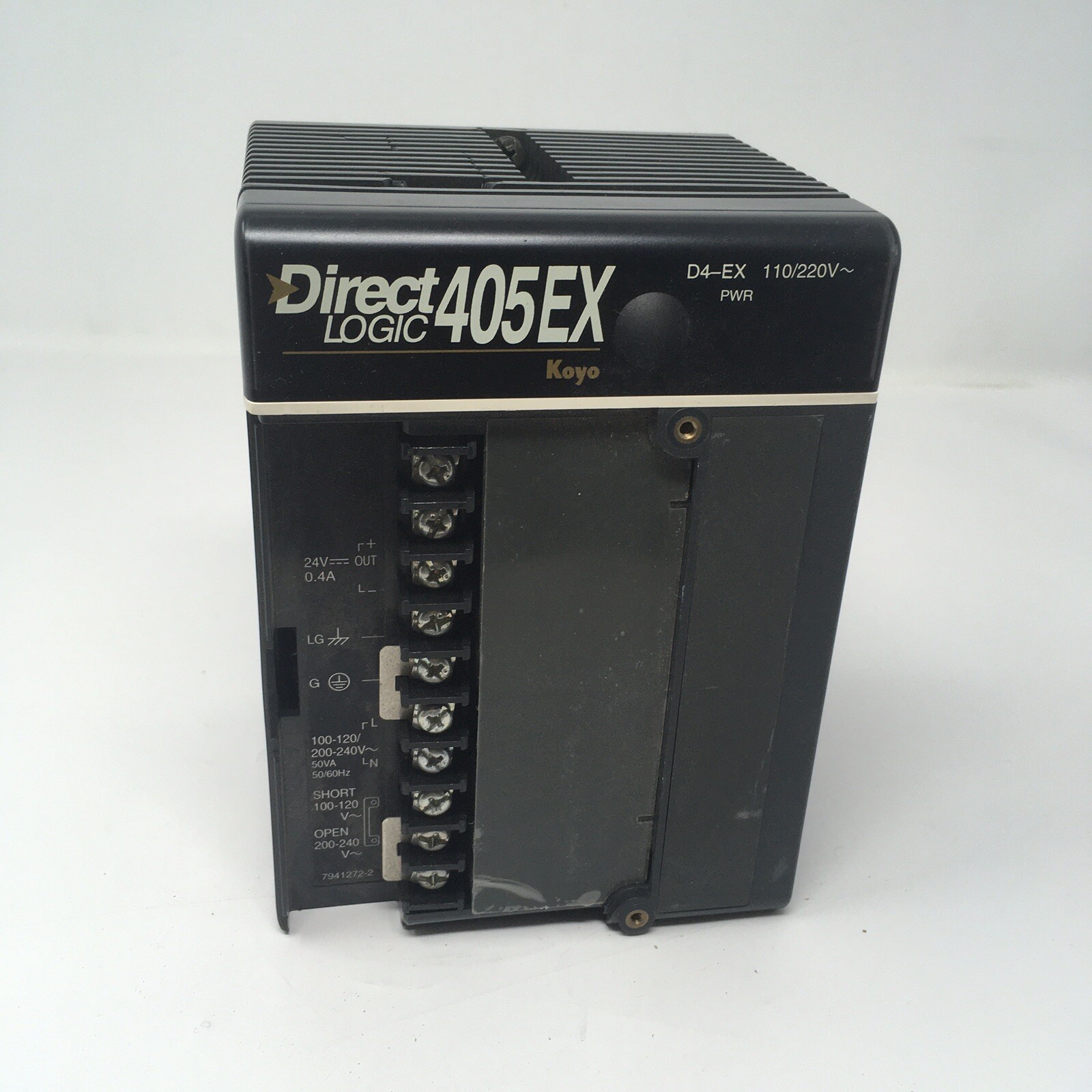 Direct Logic 405EX CPU Koyo D4-EX 110/220V Automation Direct | eBay