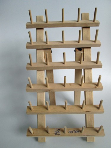June Tailor Jnt676 Wood Thread Rack 30 Mini Spool W Legs for sale ...
