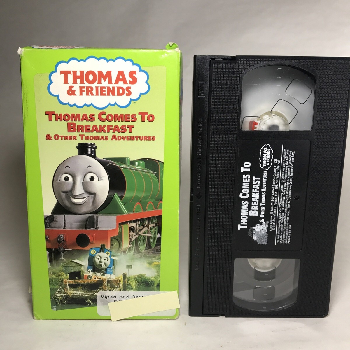 Thomas Comes To Breakfast Vhs