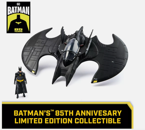 DC Spin Master Batman Returns Batwing & 4'' Figure 85 Yrs Keaton ...