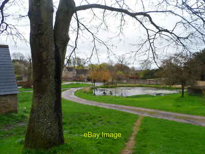 Photo 6x4 Looking towards the pond and the manor house, Westwell ...