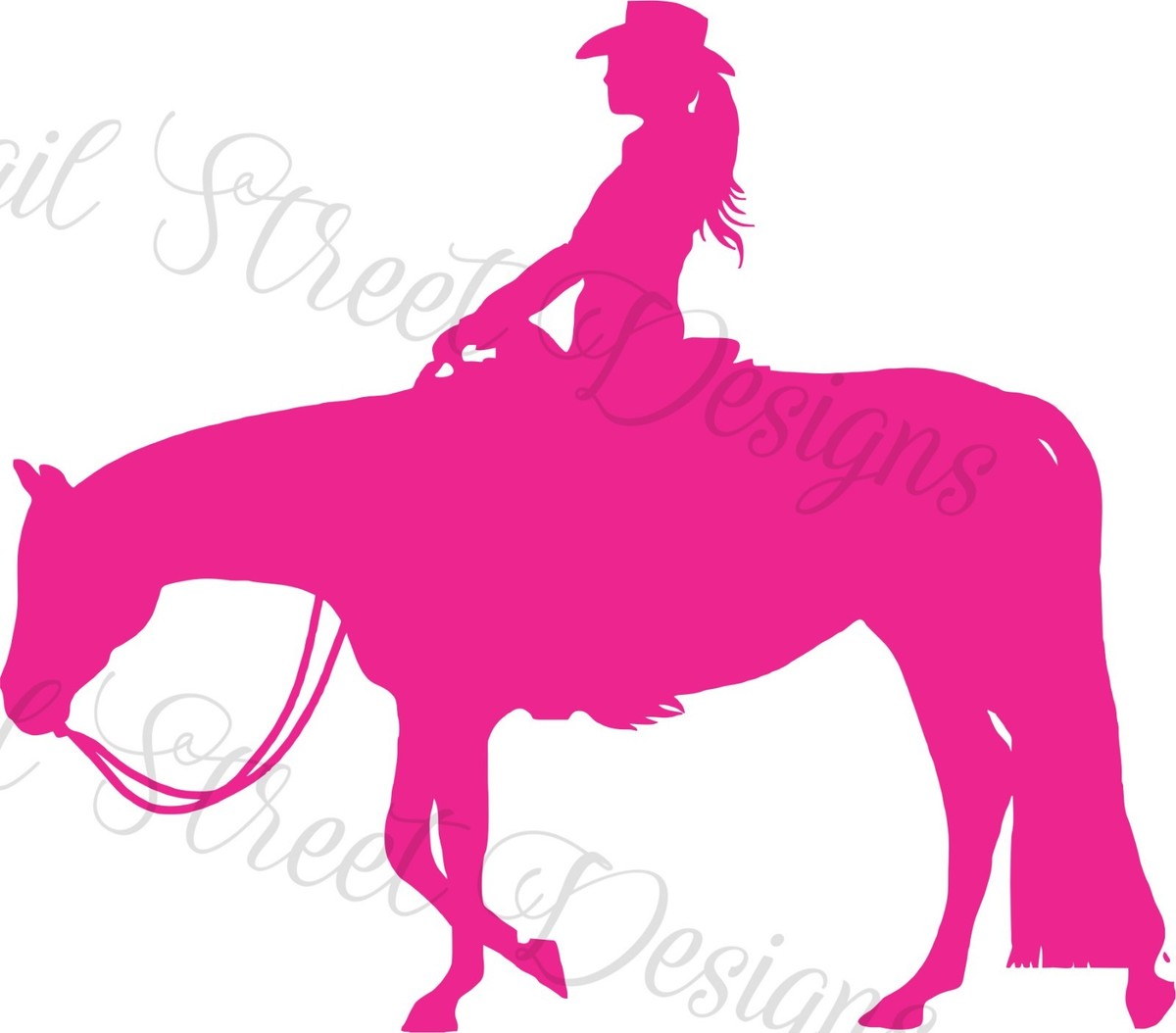 Western Pleasure Silhouette Western Pleasure Silhouette