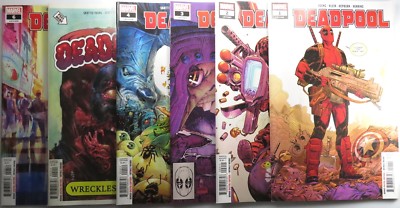 DEADPOOL 2018 (6) comic run #1 2 3 4 5 6 Marvel 1st print SET Garbage Pail Kids | eBay