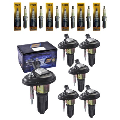 6 Herko Ignition Control Modules + 6 NGK Spark Plugs For 2003-08 GMC ...