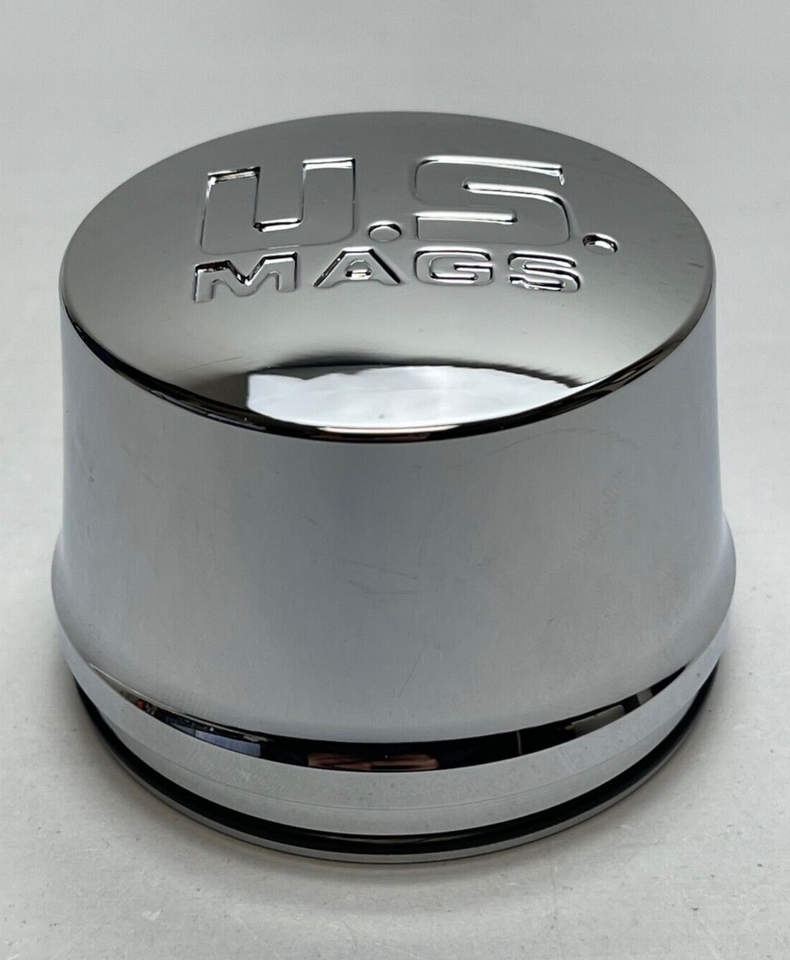 USED U.S. Mags Chrome Push In Wheel Center Cap W/ O-Ring 1003-09-06P M ...