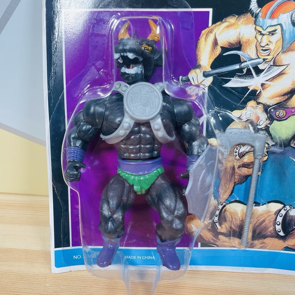 Vintage Muscle Warriors YGG Action Figure Carded 1985 Knock Off Bootleg ...