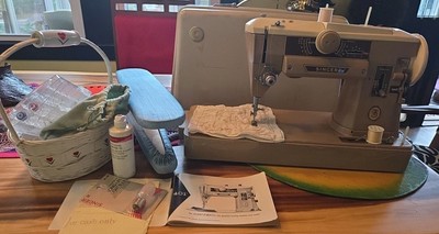 Vintage SINGER SLANT-O-MATIC 401 Sewing Machine | eBay