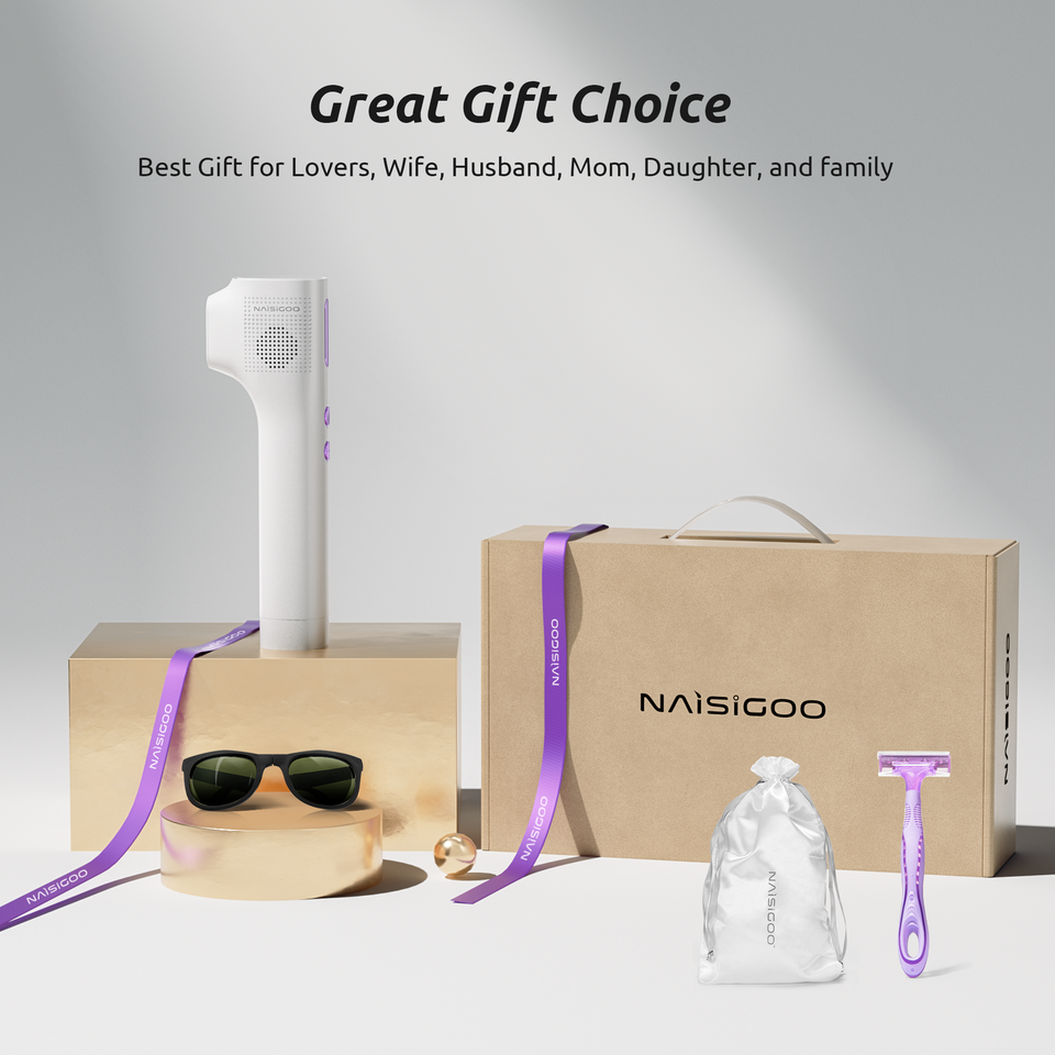 The Shiner Pro IPL Laser Hair Removal Device for Facial Ergonomic ...