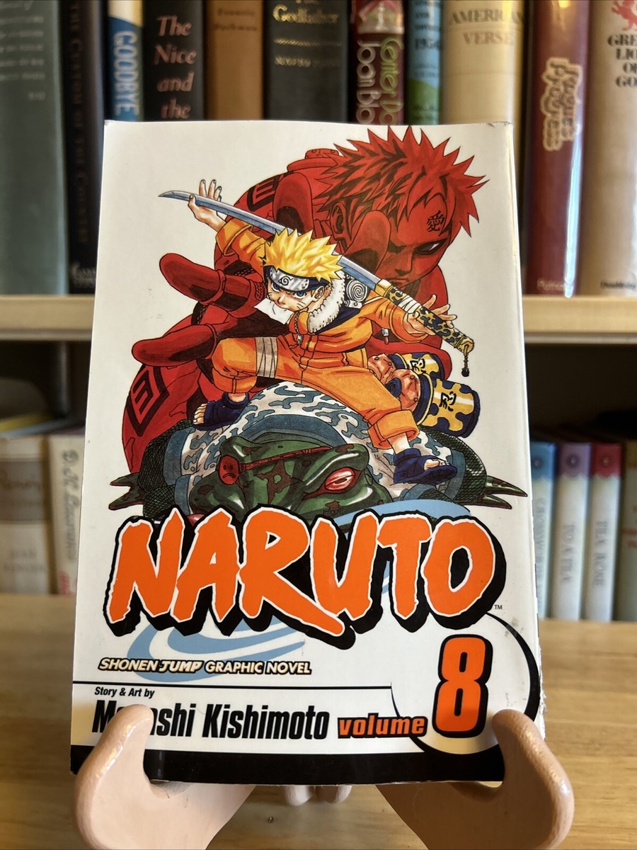 Naruto Vol 8 Book By Masashi Kishimoto Official