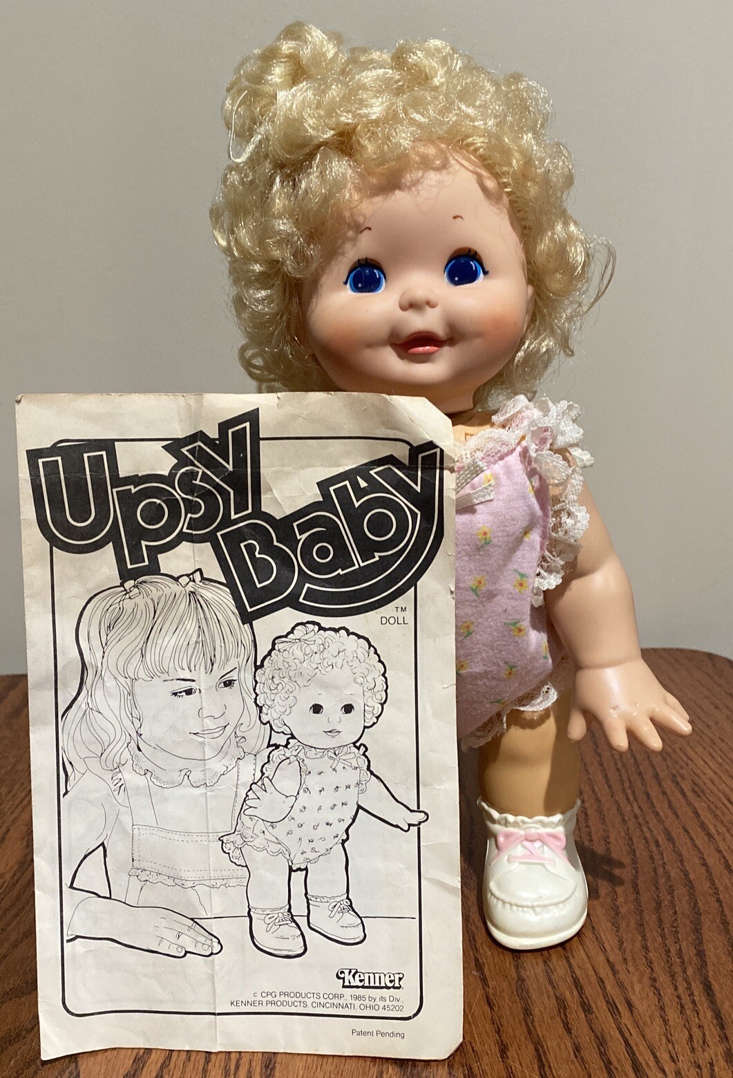 1985 Upsy Baby Doll by Kenner with Pull String Non-working | eBay