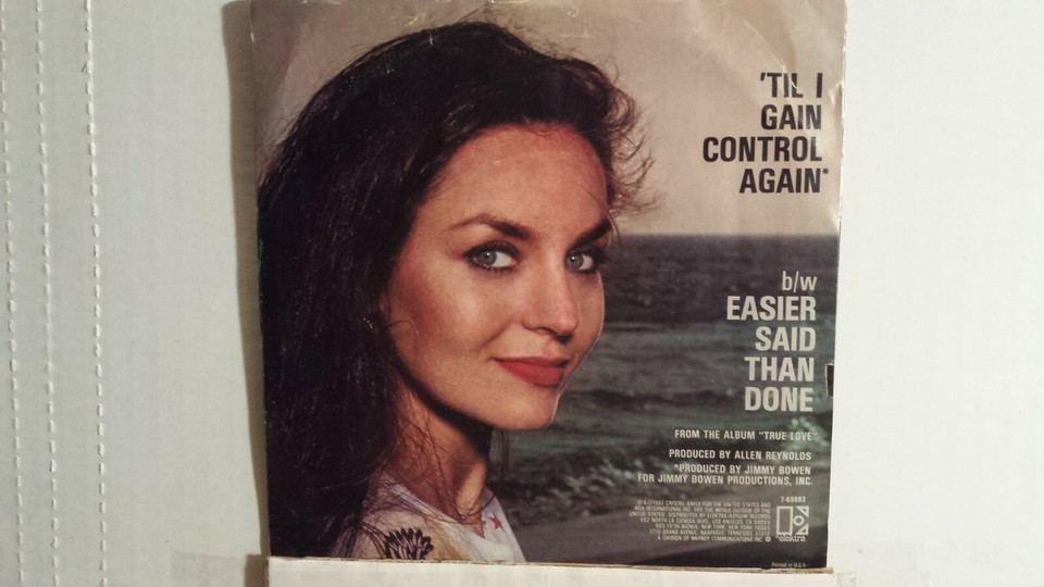 CRYSTAL GAYLE 45 RPM - "Til I Gain Control Again" "Easier Said Than ...