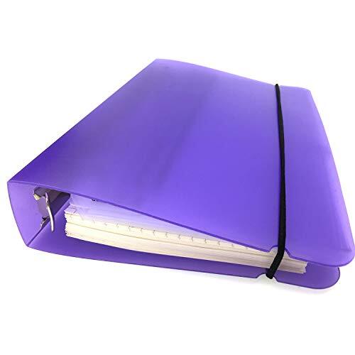 A5 PP Binder with Pages & Binder Pocket Set Black | eBay