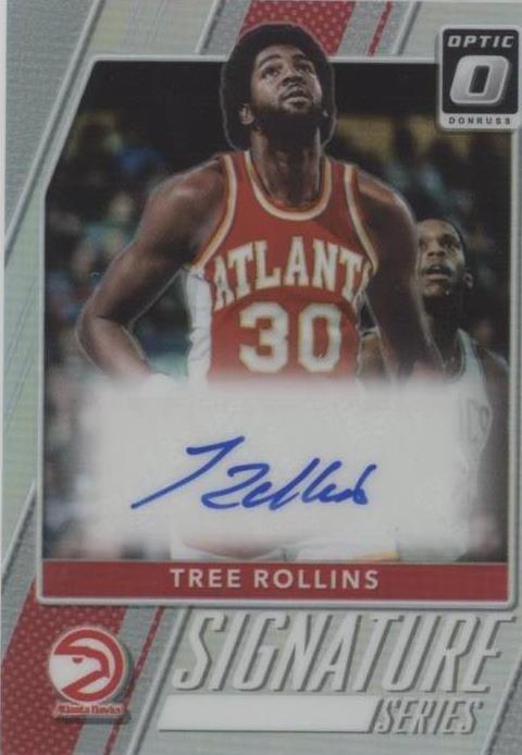 2017-18 Panini Donruss Optic - Signature Series Tree Rollins #61 Holo ...