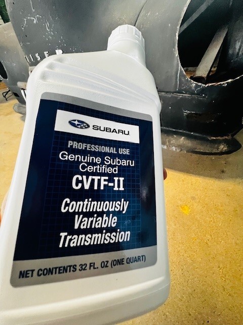 (12) OEM NEW Subaru CVTF-II Continuously Variable Transmission Fluid ...