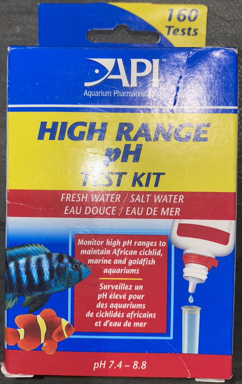 Api High Range Ph Test Kit For Fresh & Saltwater | eBay