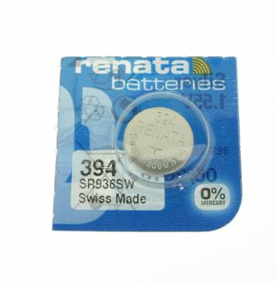 Renata 394 (SR 936 SW) Silver 1.55 V watch battery | eBay UK