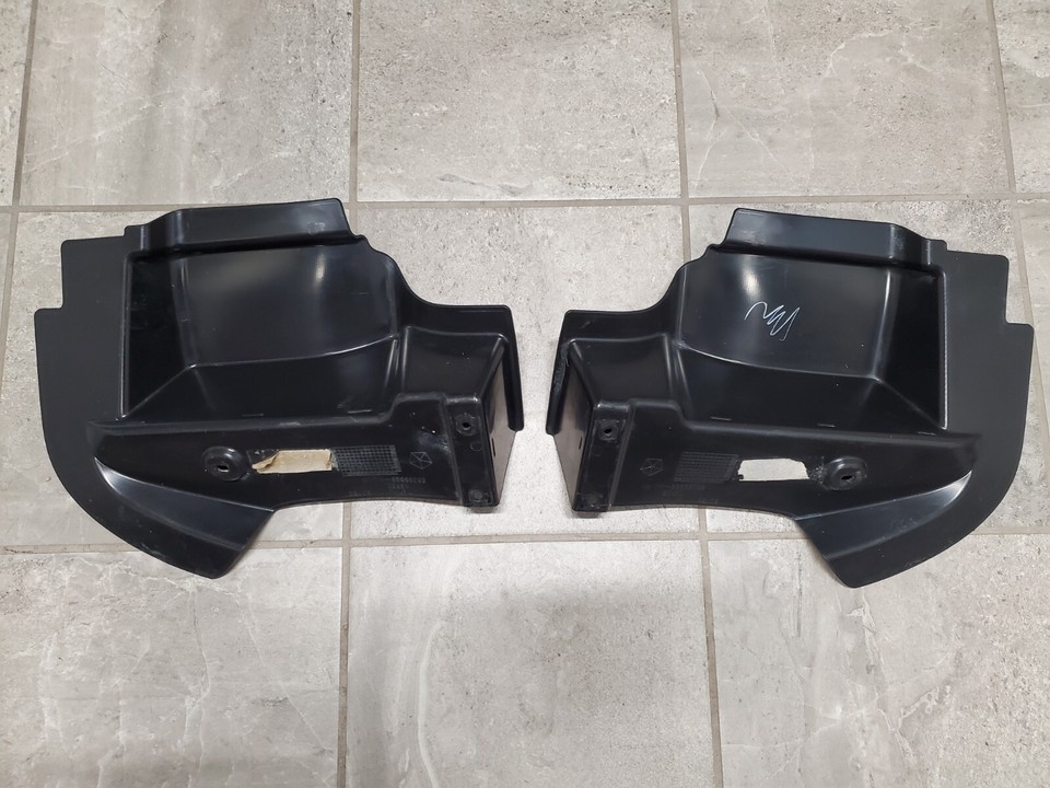 2018-2025 Jeep Wrangler JL Rubicon Plastic Rear Bumper Closeout Panels ...