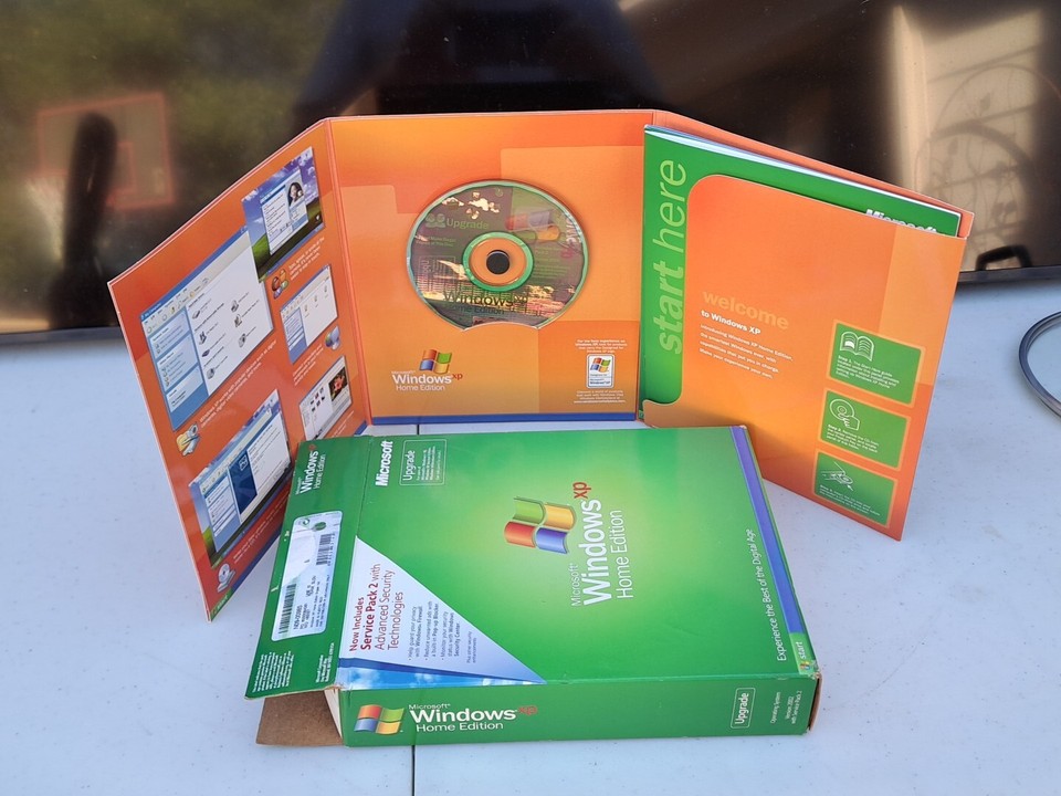 Microsoft Windows XP Home Edition Upgrade 2002 With Product Key Code | eBay