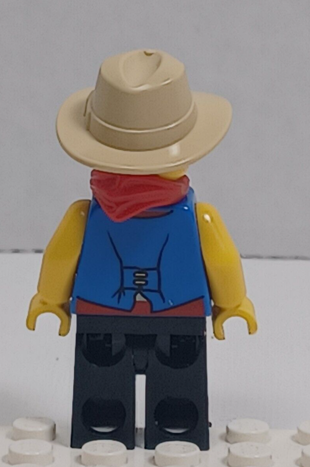 Lego Gondolier, Tan Fedora Hat, Red Bandana Minifigure | eBay