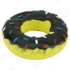 13cm Squeaky Doughnut Toys, Interactive Pet Bite Training, Dog Fetch ...