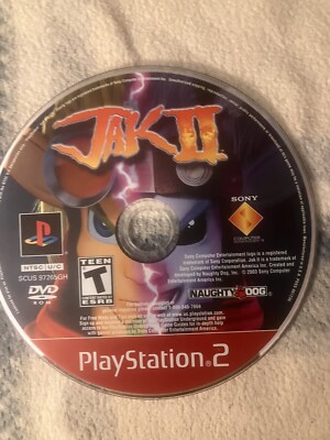 Jak 2 II (PlayStation 2 PS2) - DISC ONLY Greatest Hits Tested ...