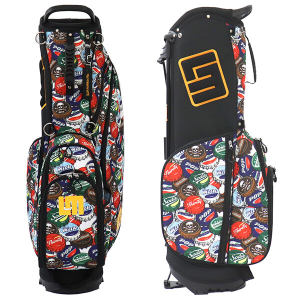 LOUDMOUTH Golf Stand Bag 763987 LM-CB0021 2.4kg 8.5 Type 47inch Retro ...