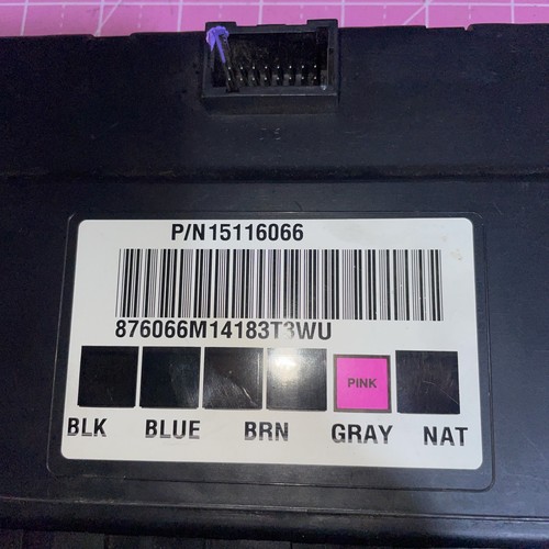 2003-2007 Chevy GMC Yukon XL Chassis BCM Body Control Module 15116066 ...
