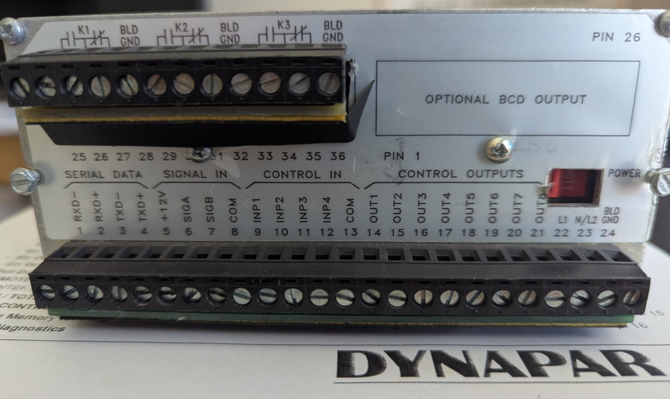 Dynapar MAX COUNT 2 Counter/Totalizer MC211S00 MC2 SS/RY OUT & QUAD 115 ...