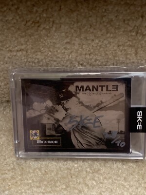 2021 Topps Project 70 Mickey Mantle #216 By Dj Skee Artist Autographed ...