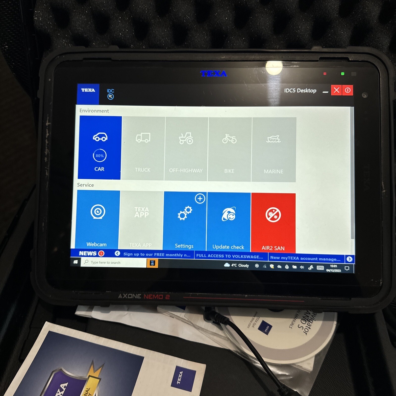 Texa Axone Nemo 2 Diagnostic Machine | eBay UK