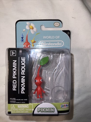 NEW WORLD OF NINTENDO RED PIKMIN SERIES ACTION FIGURE JAKKS PACIFIC ...